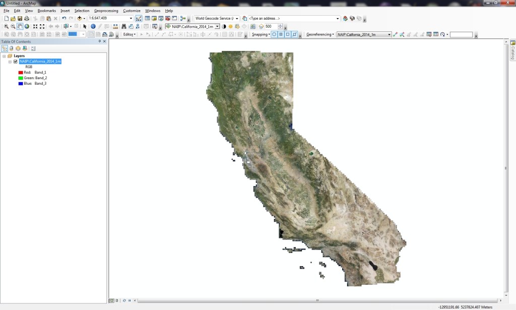Displaying CIR from 4-band NAIP | SoCalGIS.org