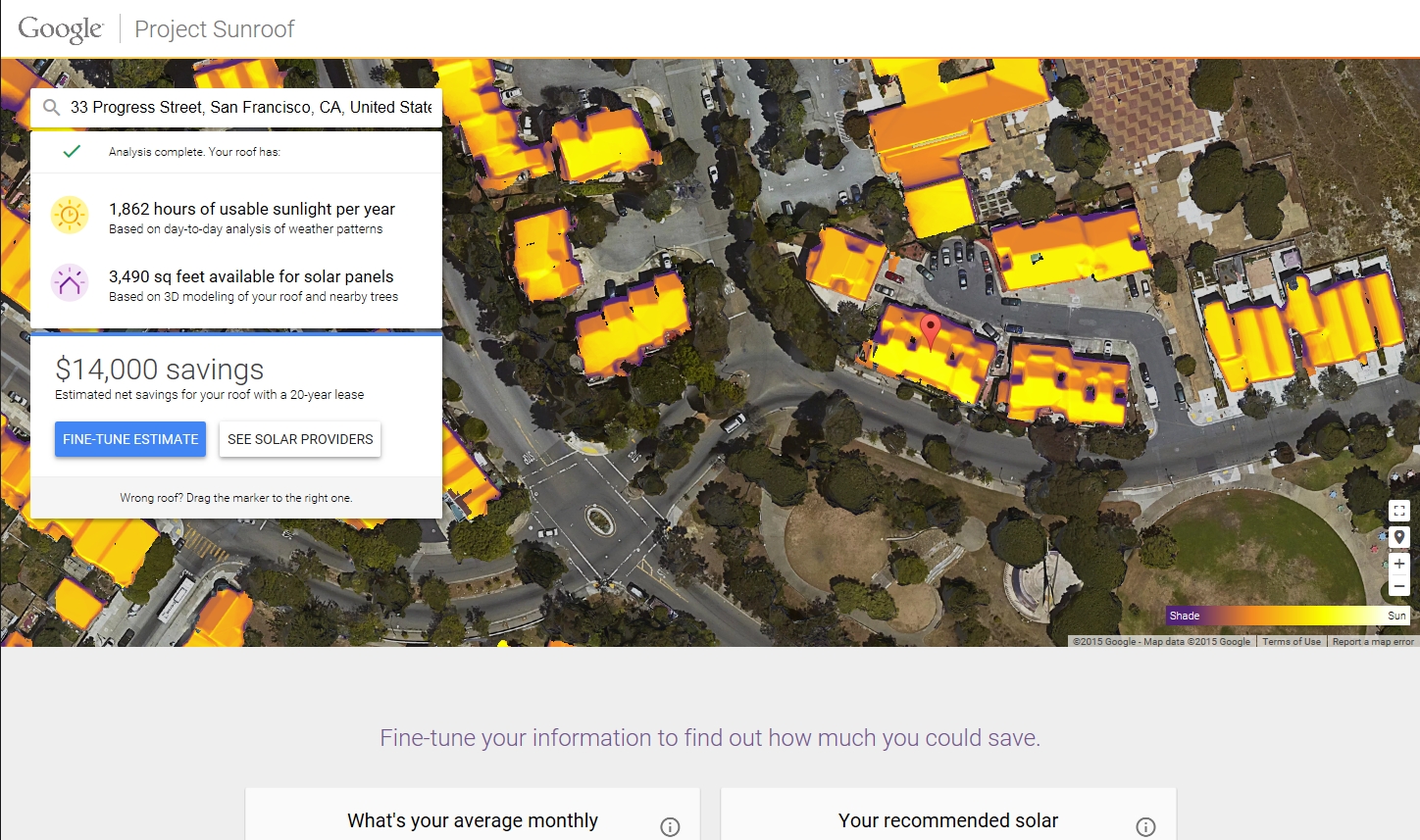 Google Project Sunroof | SoCalGIS.org