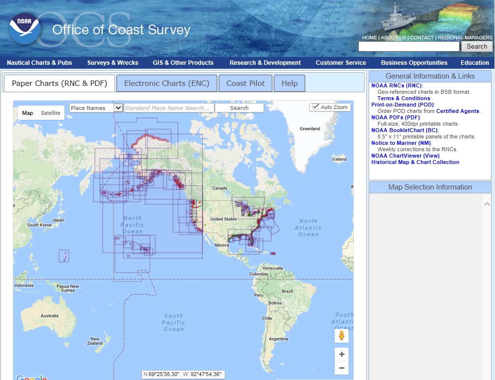 Nautical and International Waters Charts | SoCalGIS.org