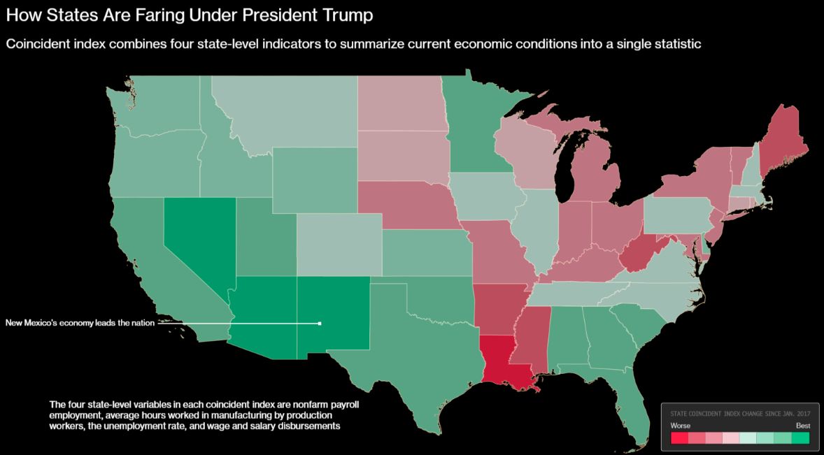 How is Your State Faring Economically? | SoCalGIS.org