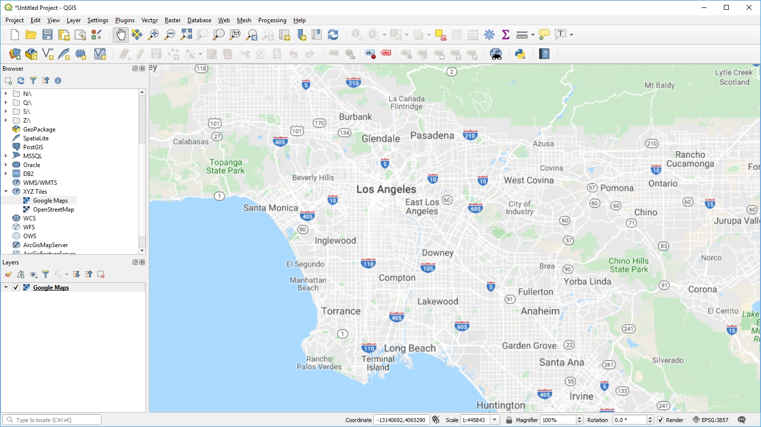 Add Google Maps to QGIS 3 | SoCalGIS.org