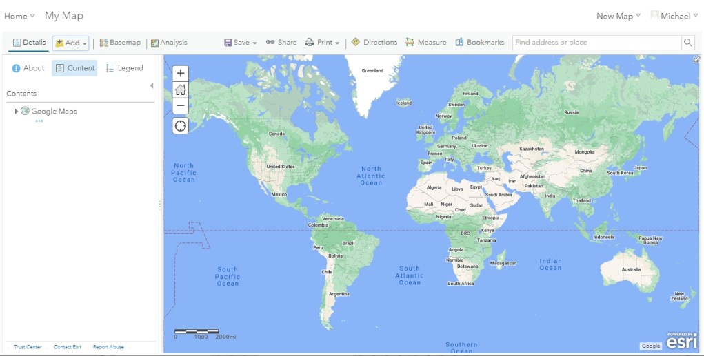 Add Google Maps to ArcMap and Pro | SoCalGIS.org